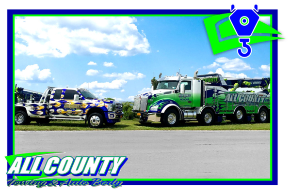 Light Medium and Heavy Towing | All County Towing & Auto Body